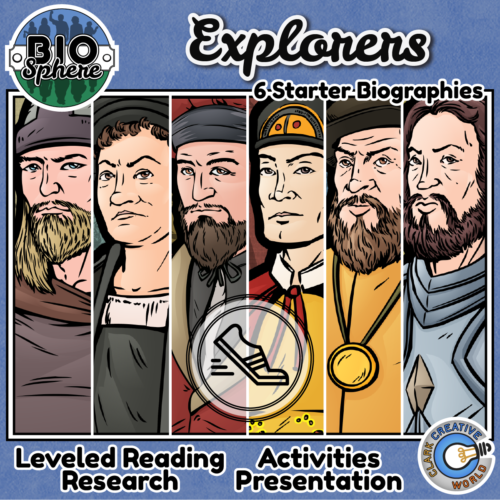 Explorers Biography Bundle - Clark Creative Education