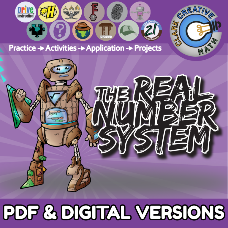 Real Number System Unit Bundle - Clark Creative Education