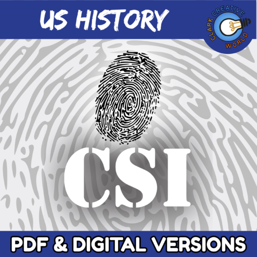 CSI - US History Bundle - Clark Creative Education