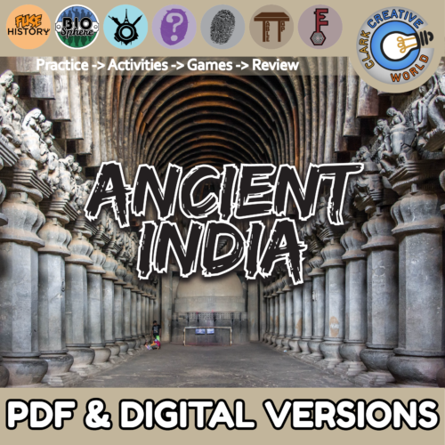 Ancient India Unit Bundle - Clark Creative Education
