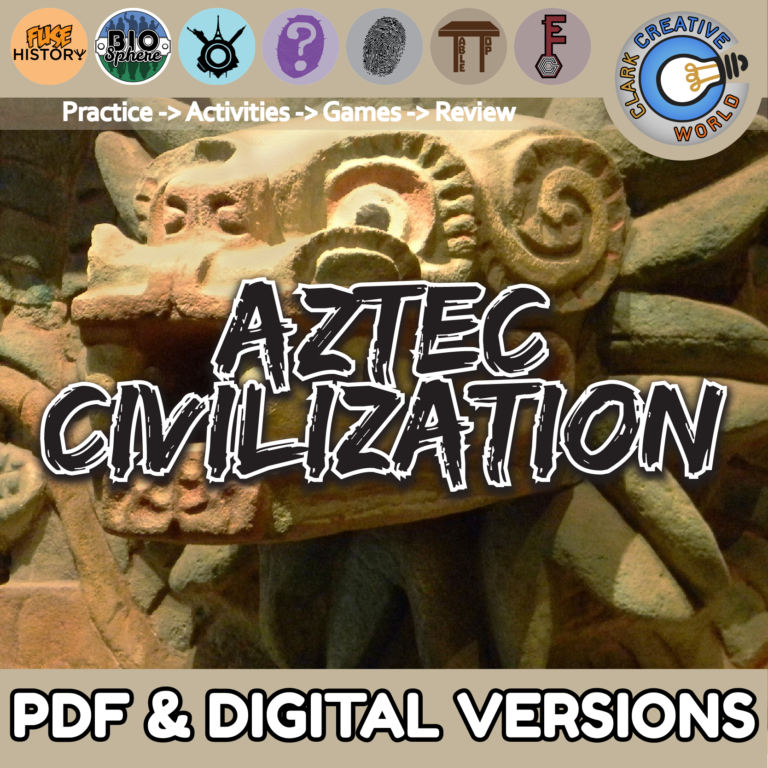 Aztec Empire Unit Bundle - Clark Creative Education