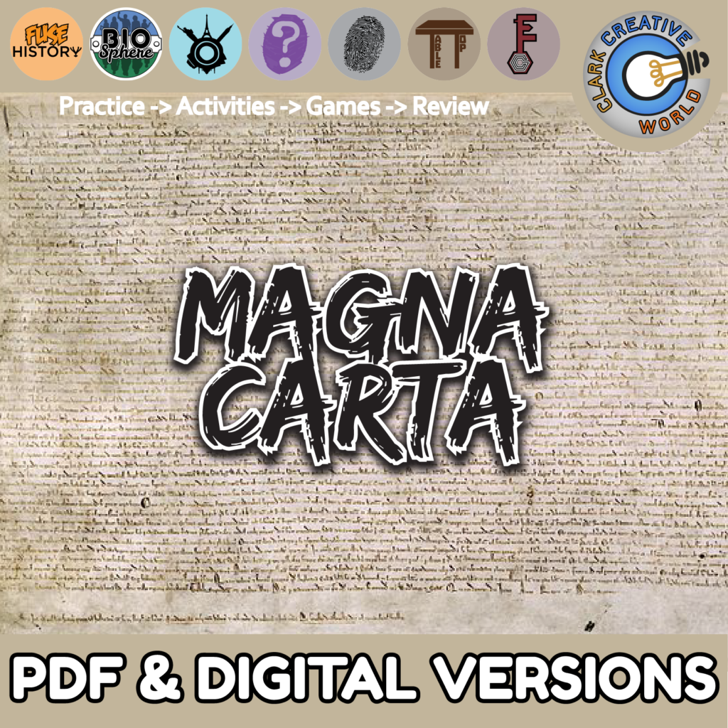 Magna Carta Unit Bundle - Clark Creative Education