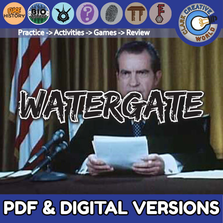Watergate Unit Bundle - Clark Creative Education