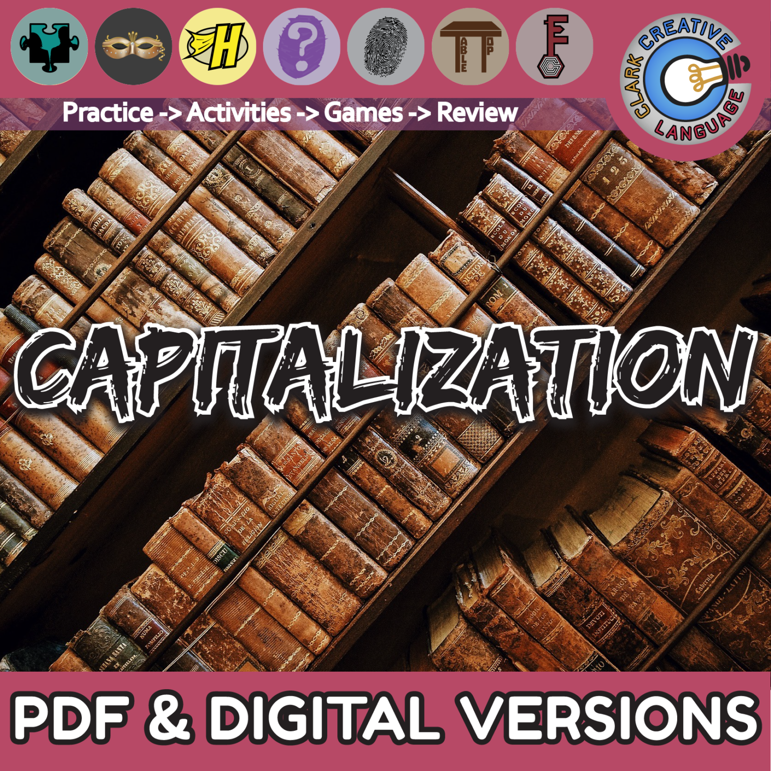 Capitalization Unit Bundle - Clark Creative Education