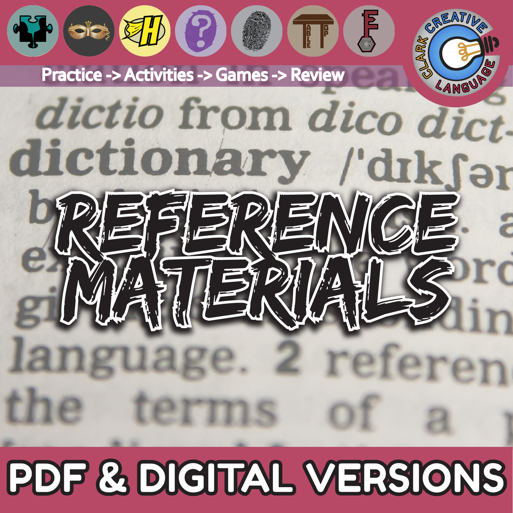 Reference Materials Unit Bundle Clark Creative Education