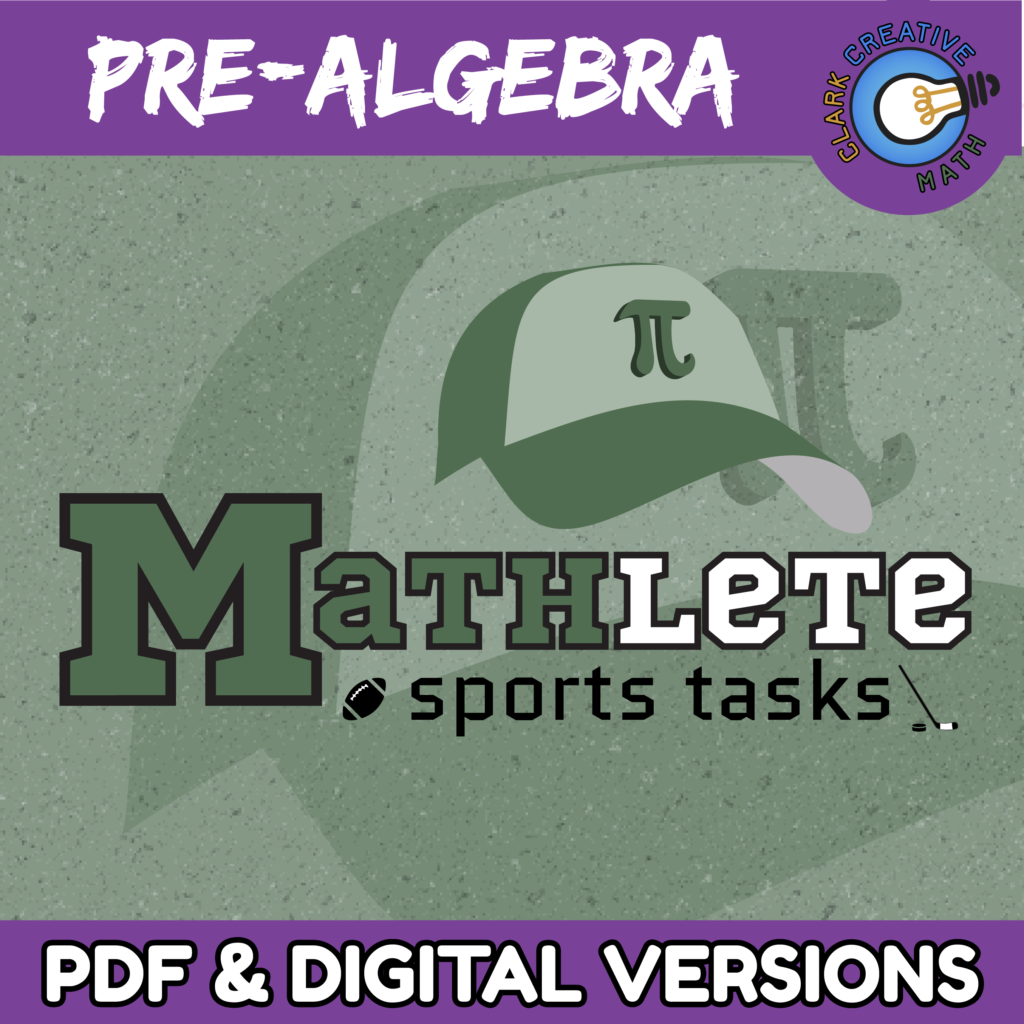 Mathlete - Pre-Algebra Bundle - Clark Creative Education