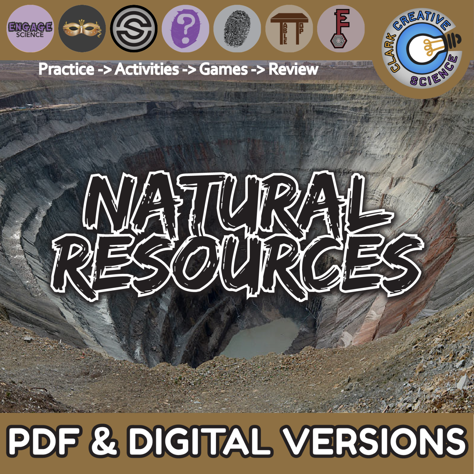 Natural Resources Unit Bundle - Clark Creative Education