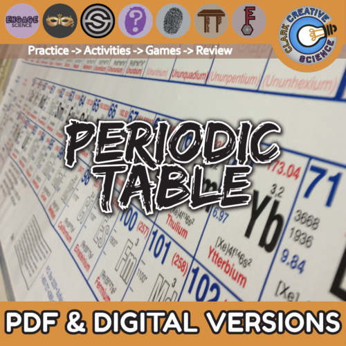 Periodic Table Unit Bundle - Clark Creative Education