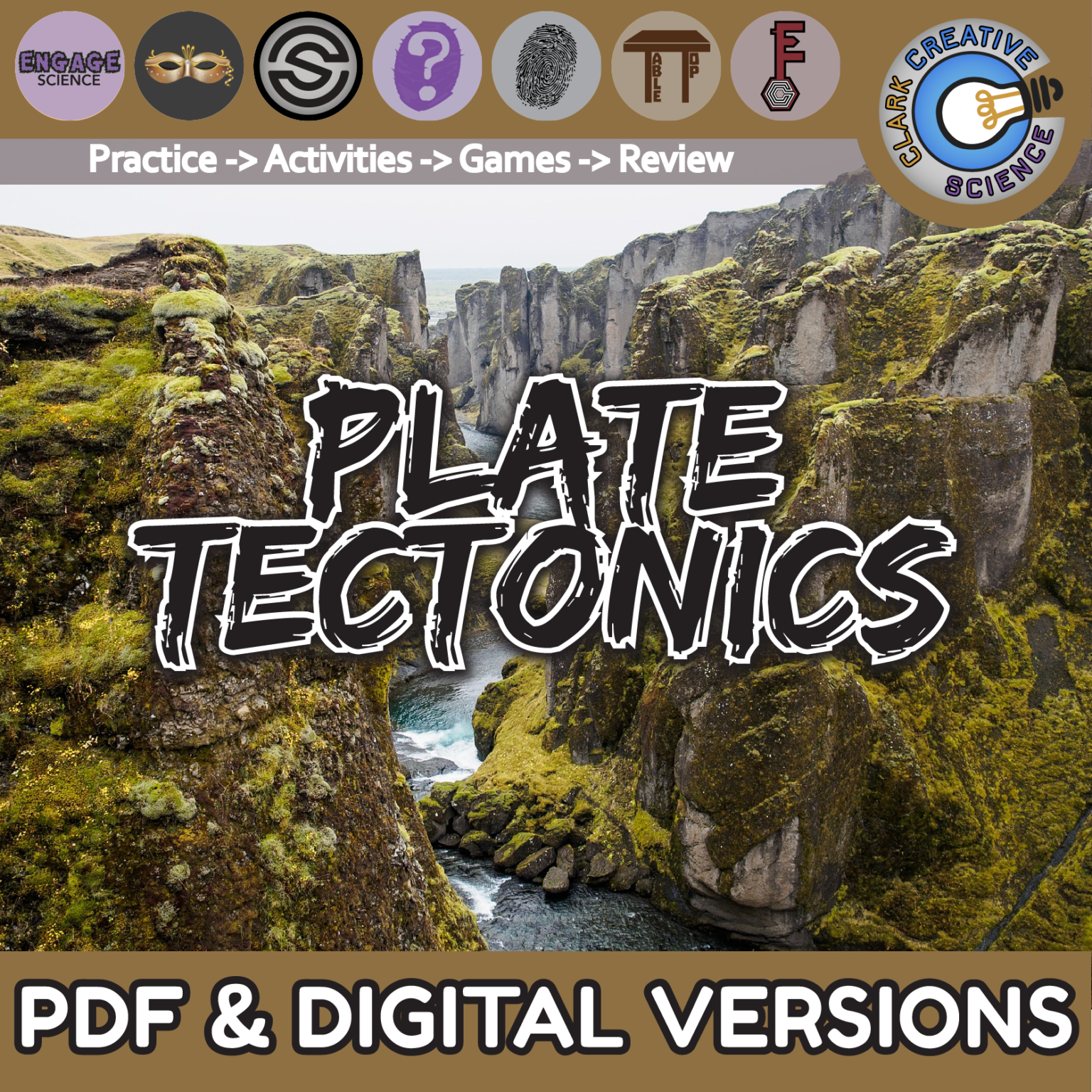 Plate Tectonics Unit Bundle - Clark Creative Education