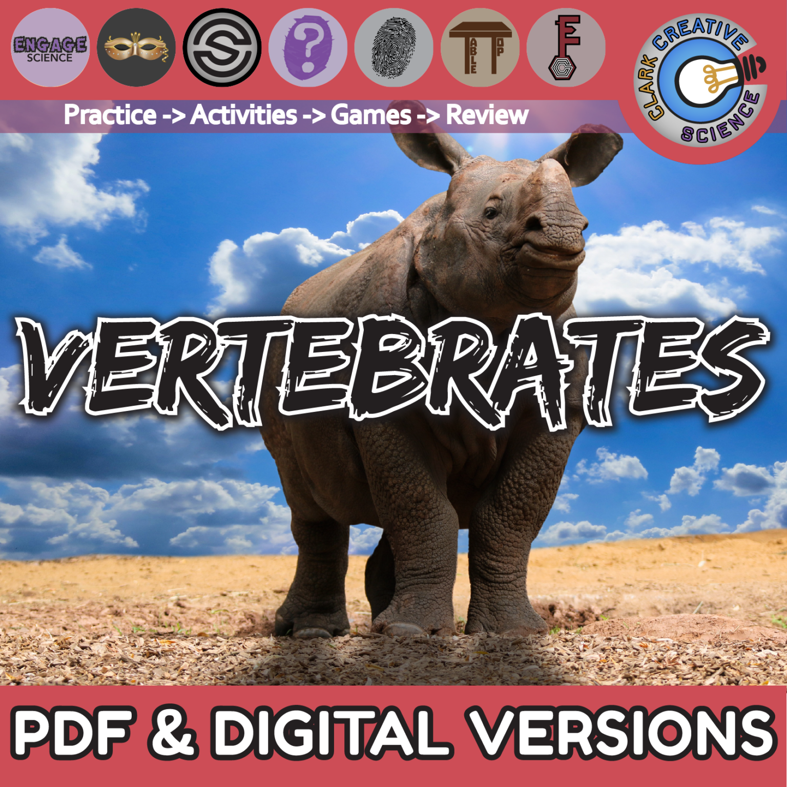 Vertebrates Unit Bundle - Clark Creative Education