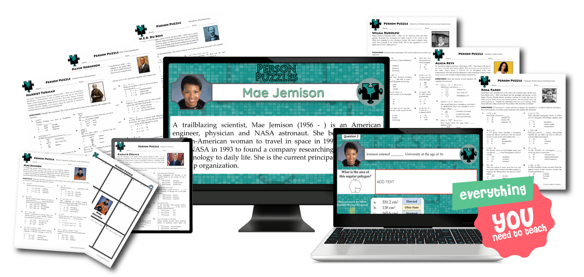 Black History Month Math Activities for Students - Clark Creative Education