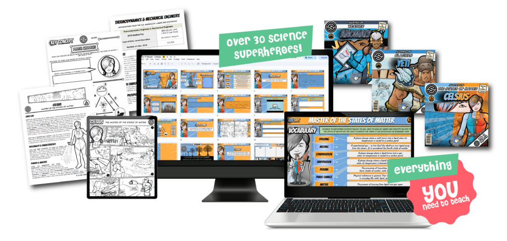 Science Superheroes for the Classroom - Clark Creative Education